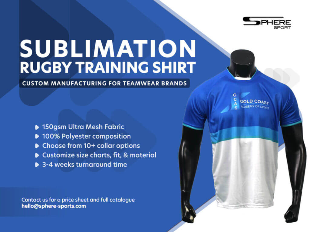 Rugby Training Shirt OEM | B2B Manufacturer